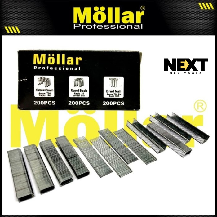 Jual MOLLAR REFILL STAPLE GUN 3 WAY – ISI STAPLES TEMBAK HEKTER 3 IN 1 ...