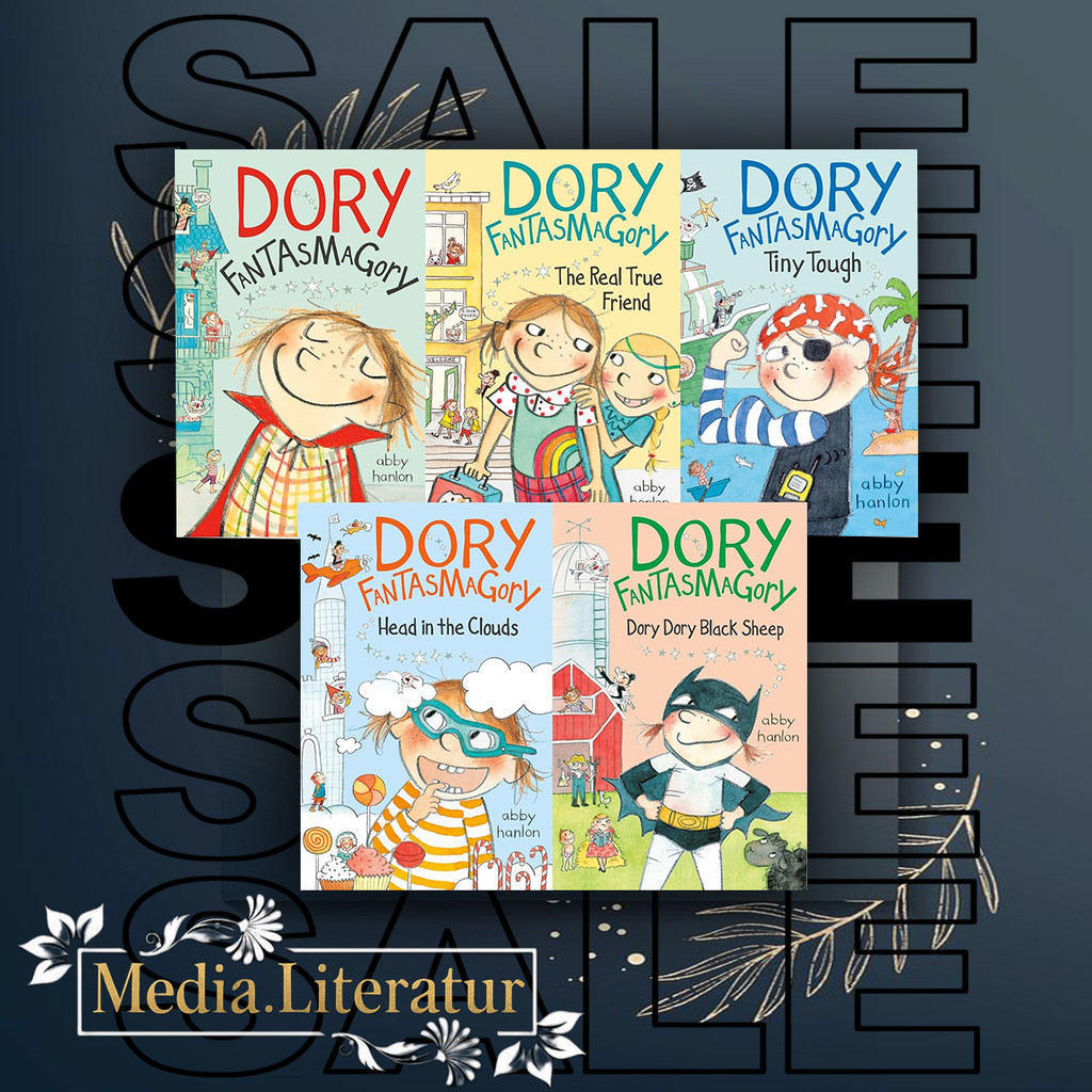 Jual Dory fantasmagory ( 5 Book Series ) By Abby Hanlon (English ...