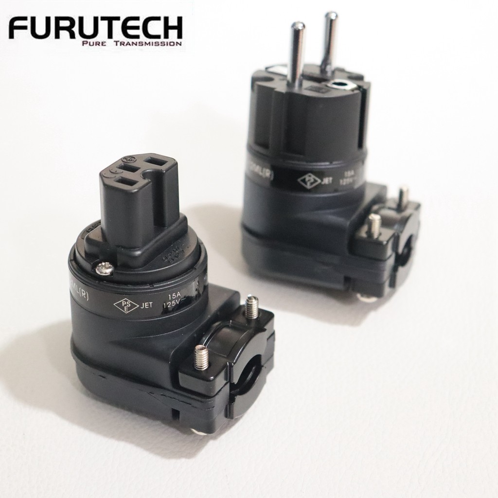 Jual Furutech High Performance Angled Schuko plug Mains Right Angle ...