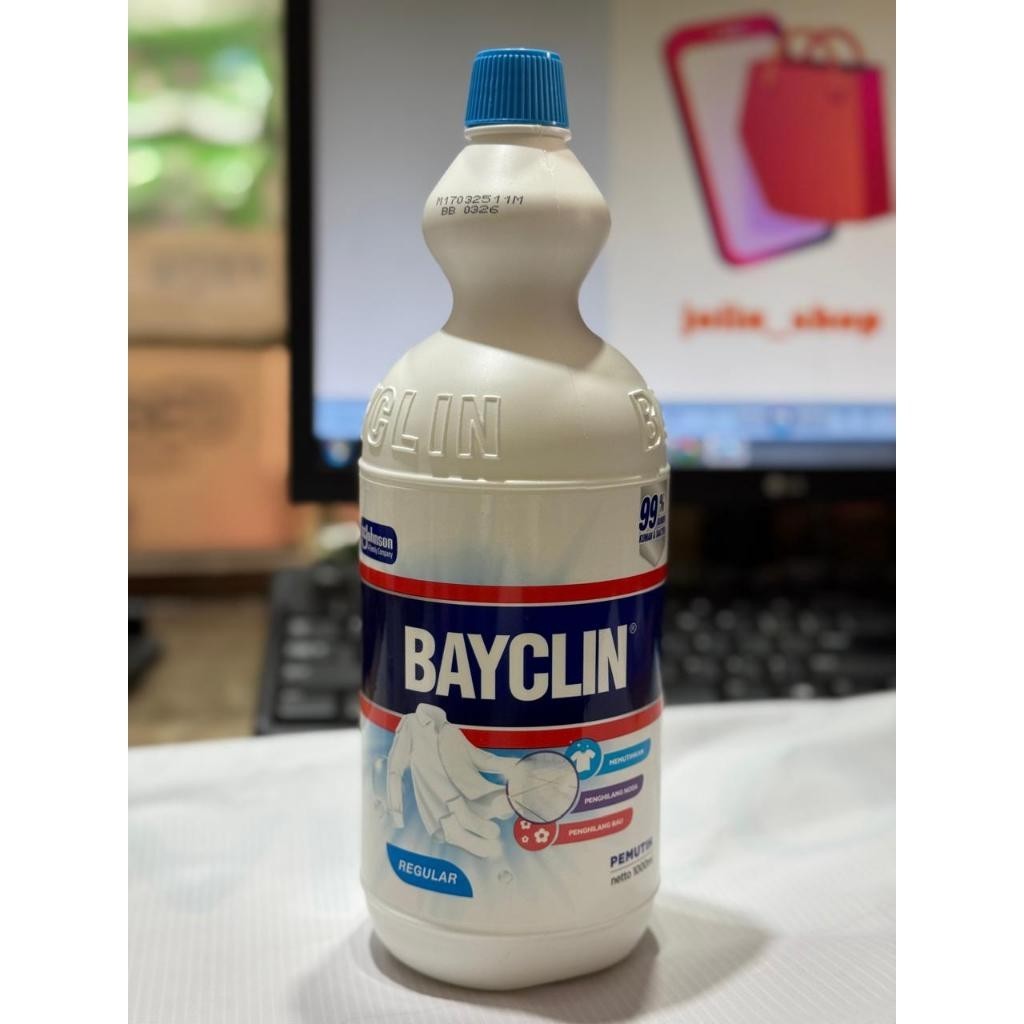 Jual Bayclin Regular botol @ 1000 ml | Shopee Indonesia
