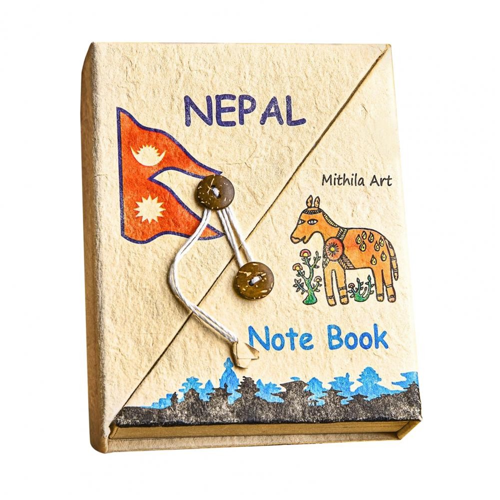 Jual Smooth Writing Paper Vintage Nepal Notebook Diy Memory Book for ...