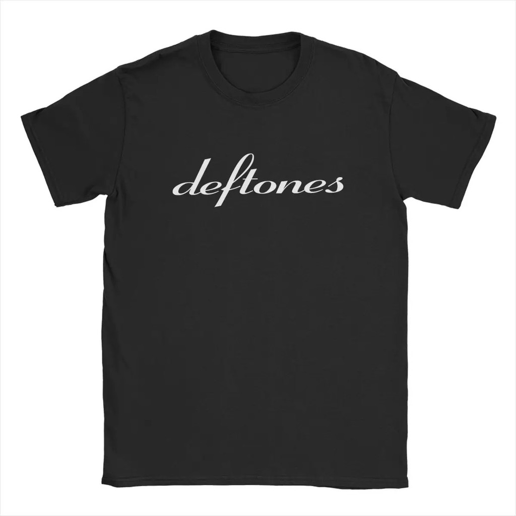 Jual Deftones White Logo T-Shirts for Men Harajuku Gothic Japanese ...