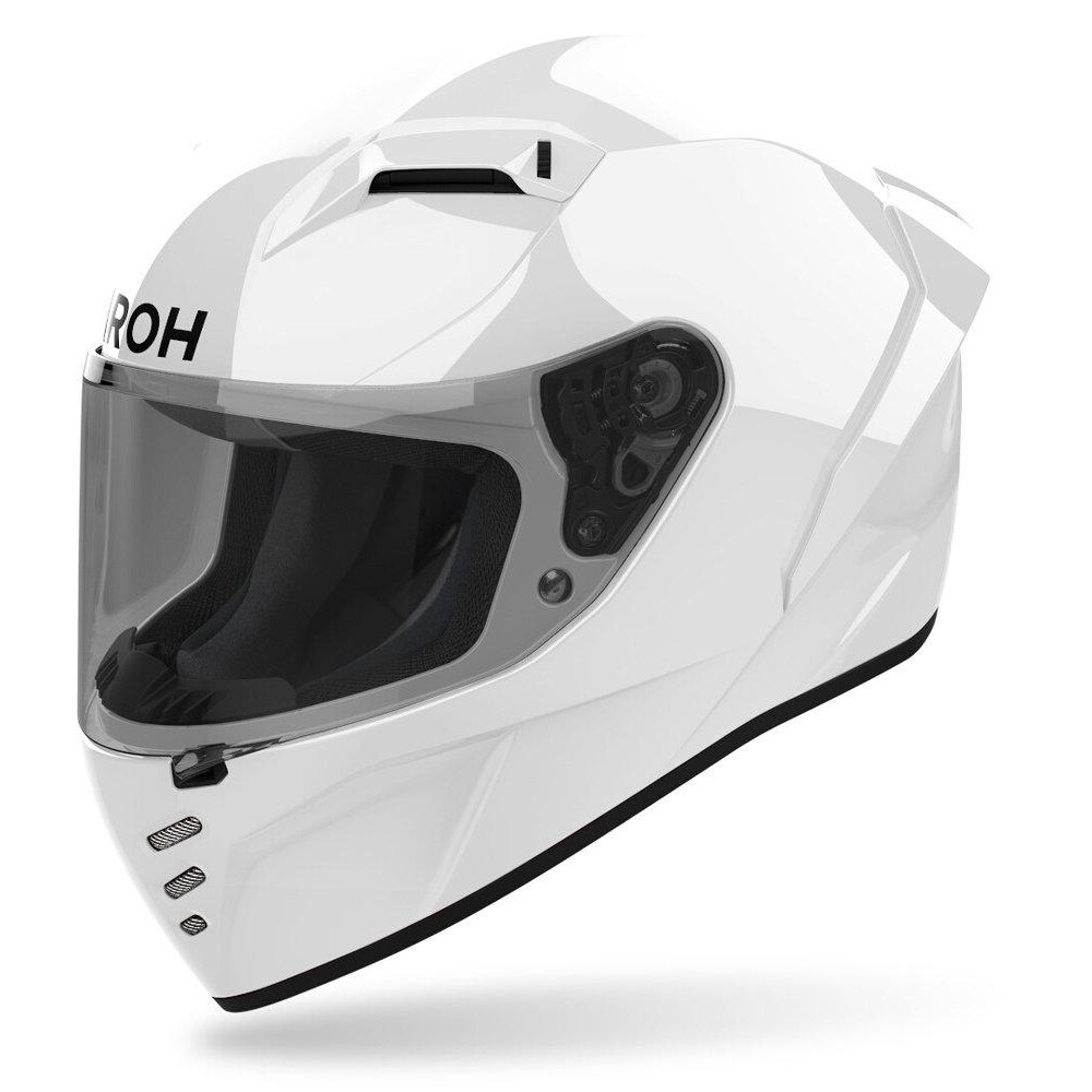 Jual Helm Motor Modular - Airoh Connor White Gloss Original | Shopee ...