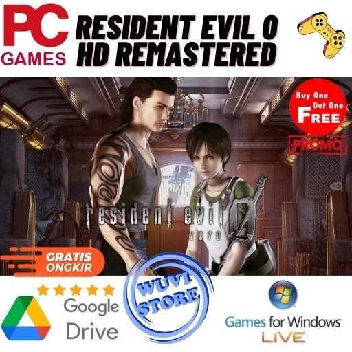 Jual Game PC Resident Evil 0 HD Remastered | GAME PC Ringan Full ...