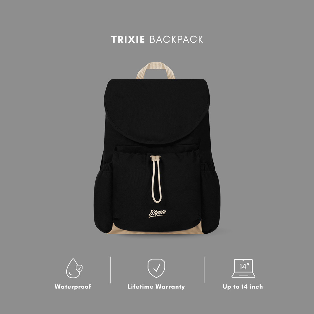 Jual Bigmo Tas Ransel Wanita Water Resistant Water Proof Trixie ...