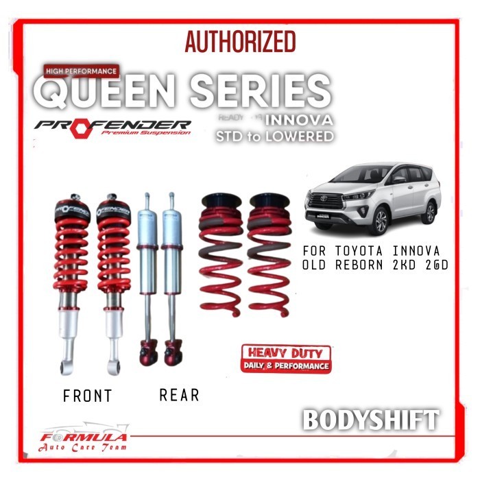 Jual Shock Coilover PROFENDER QUEEN not TEIN Innova Old Reborn 2KD 2GD ...