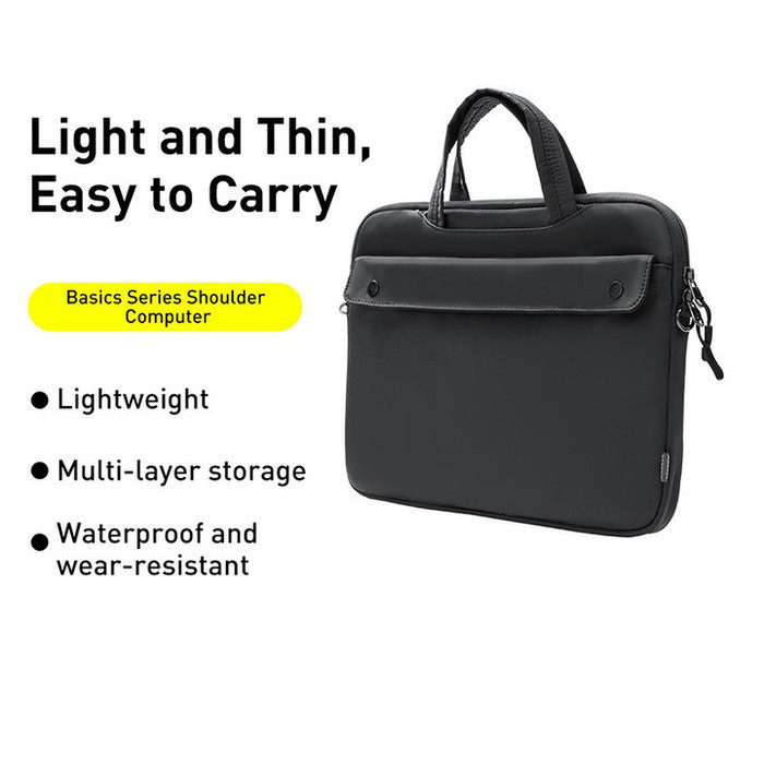 Jual Baseus Tas Laptop Basics Series 13" Shoulder Computer Notebook Bag ...