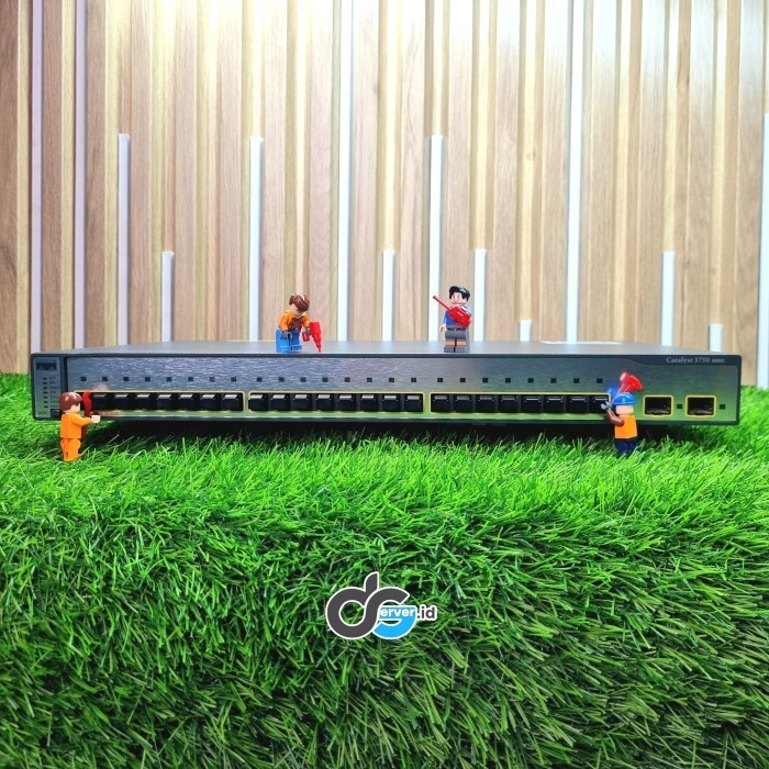 Jual Switch Cisco Catalyst 3750 series 24 Port WS-C3750-24FS-S | Shopee ...