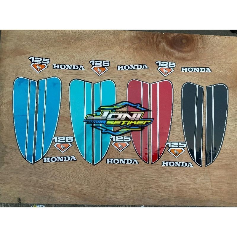Jual STIKER STRIPING LIS BODY HONDA CB 125 H CB 100 CB 125 GLATIK ALL ...