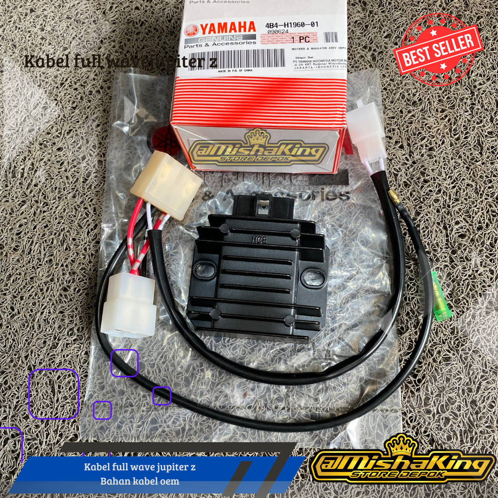 Jual Kabel Fullwave Jupiter Z Pnp Soket Nmx Original 4b4 Shopee Indonesia