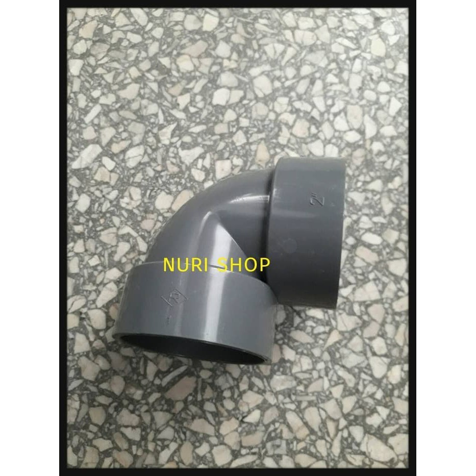 Jual Keni 2" RUCIKA/ Elbow/ knee/ kenie/ L PVC 2 inch D RUCIKA | Shopee ...