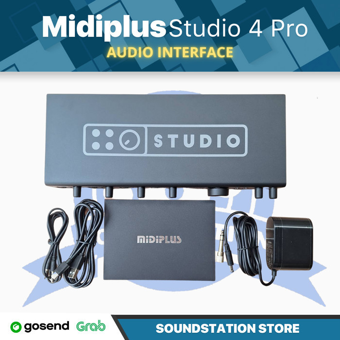 Jual Midiplus Studio 4 Pro OTG 4CH USB Audio Interface - Soundcard ...