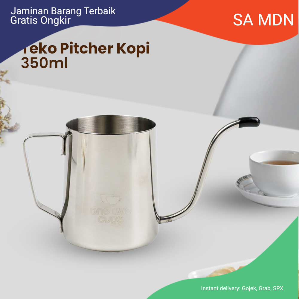Jual SA Teko Kopi Leher Angsa Gooseneck Pour Over Drip Kettle 250 ml / 350 ml | Shopee Indonesia