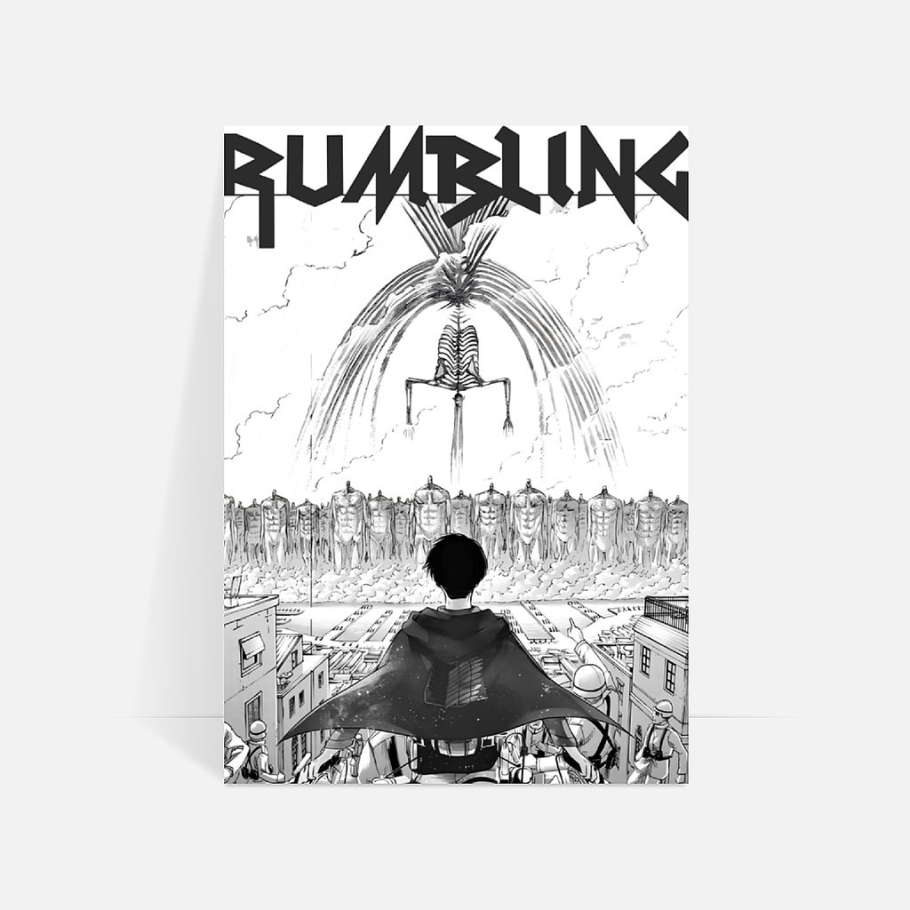 Jual Small Poster Attack on Titan - Rumbling | Shopee Indonesia