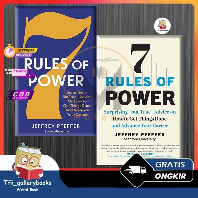 Jual 7 Rules of Power by Jeffrey Pfeffer | Shopee Indonesia