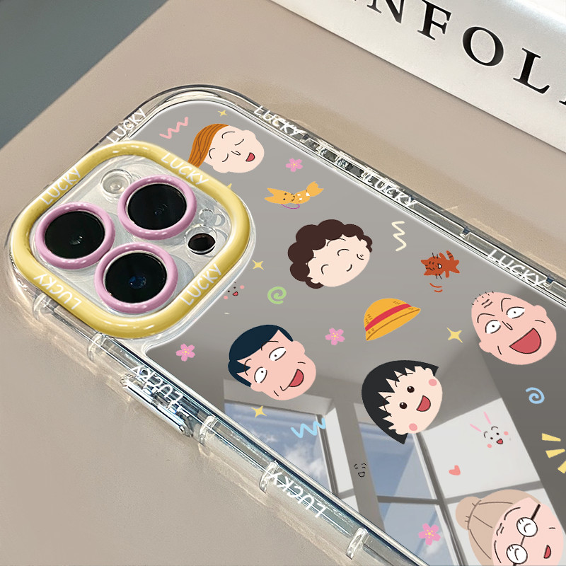 Jual Kartun Lucu Keluarga Maruko Case hp iPhone 11 PRO MAX XS XR 12 13 14 15 PLUS | Shopee Indonesia