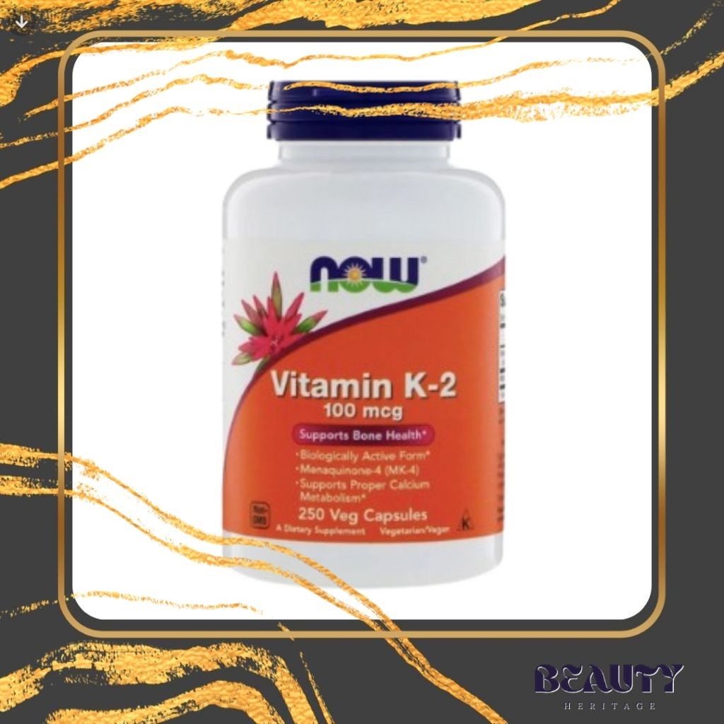 Jual NOW VITAMIN K2 100 MCG 60 Caps | Shopee Indonesia