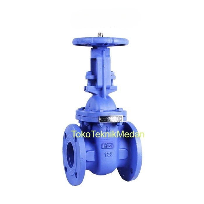 Jual 8" Gate Valve PN 16 8" Inch Stop Kran PN16 DN200 200 Flange besi ...
