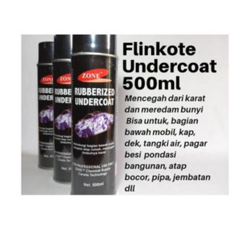 Jual ZONE Rubberized Undercoat 500ML plingkut anti karat Cat pelapis ...