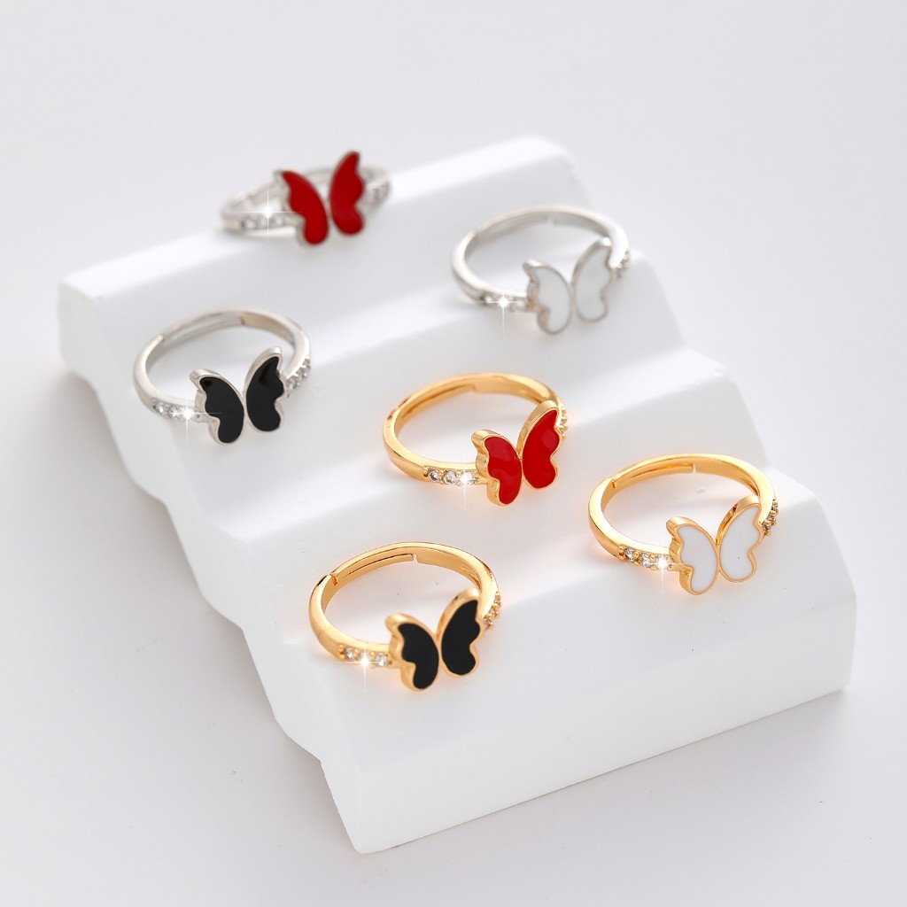 Jual Lavish Jewelry 267J Cincin Titanium Wanita Emas Muda Anti Karat ...