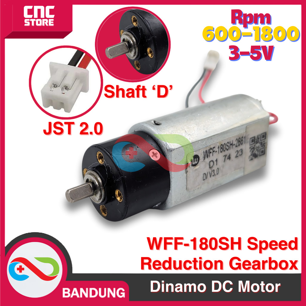 Jual GearBox Motor DC Gear Box High Torque WFF-180SH With Planetary ...