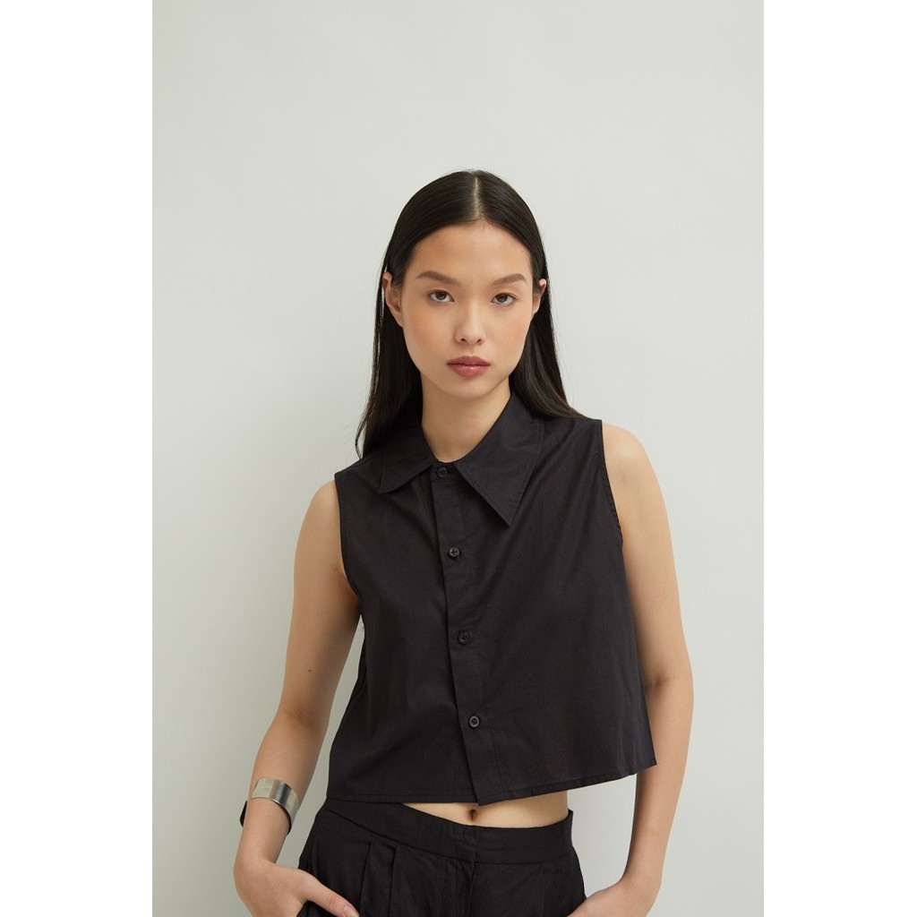 Jual Shopatvelvet - Lorde Top - Hitam | Shopee Indonesia