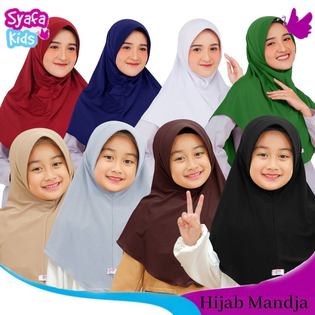 Jual Hijab Sport Mandja Jilbab Langsung Pakai by Syafa Hijab | Shopee ...