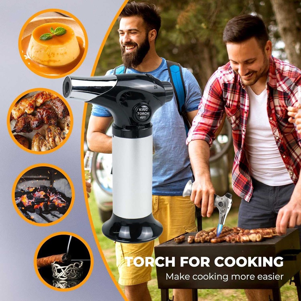 Jual KING TORCH Portable Gas Blow Torch Butane Flame Gun - BS-401 ( ORI ...