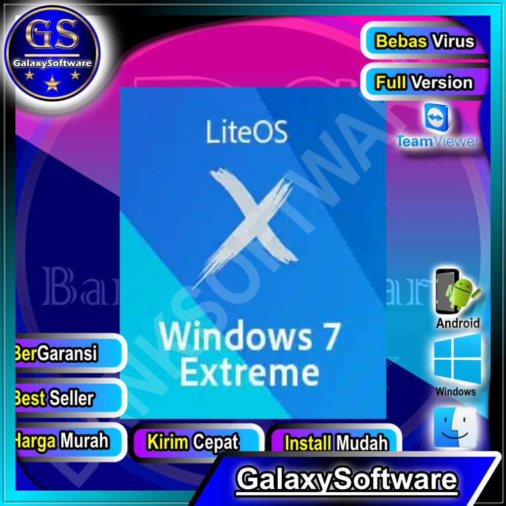 Jual Windows 7 Xtreme LiteOS x64 April 2021 Full Version - GalaxySoftware | Shopee Indonesia