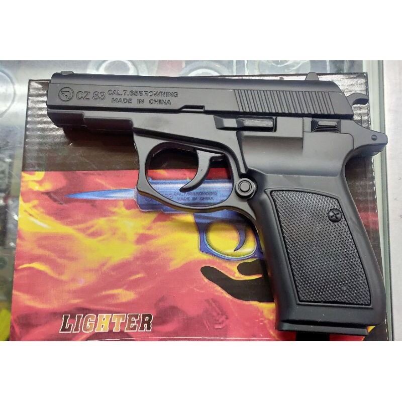 Jual TWO_ONE.ID | Korek api unik keren - KOREK API PISTOL CZ 83 LEATHER ...