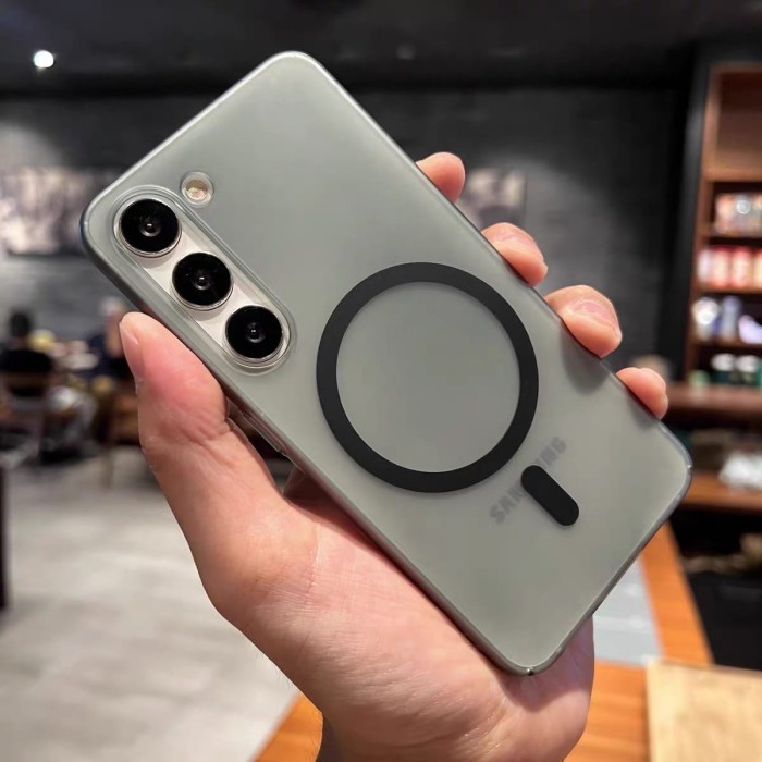 Jual Magnetic Case Samsung Galaxy S25 Ultra S24 FE A55 A35 A15 A54 A16 5G Superslim Naked Feel ...