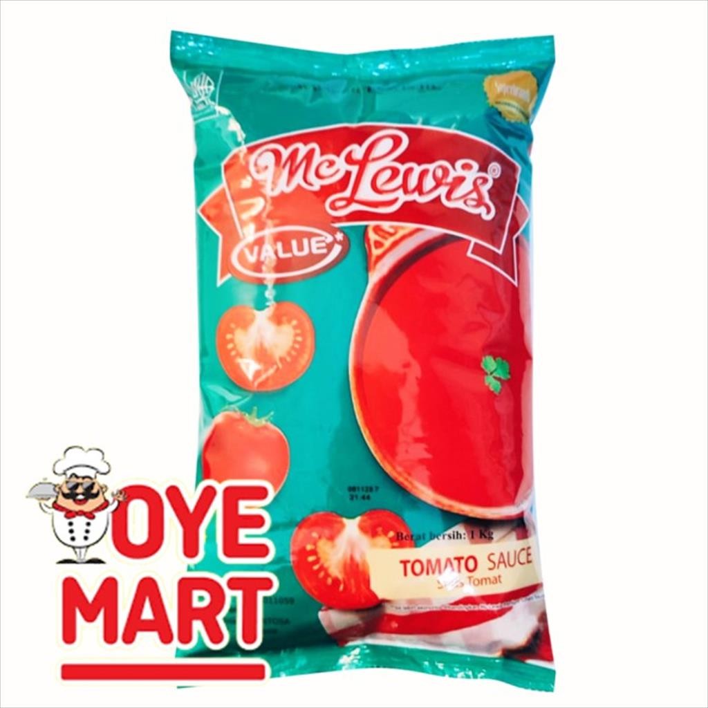 Jual MCLEWIS TOMATO SAUCE 1KG SAUS TOMAT | Shopee Indonesia