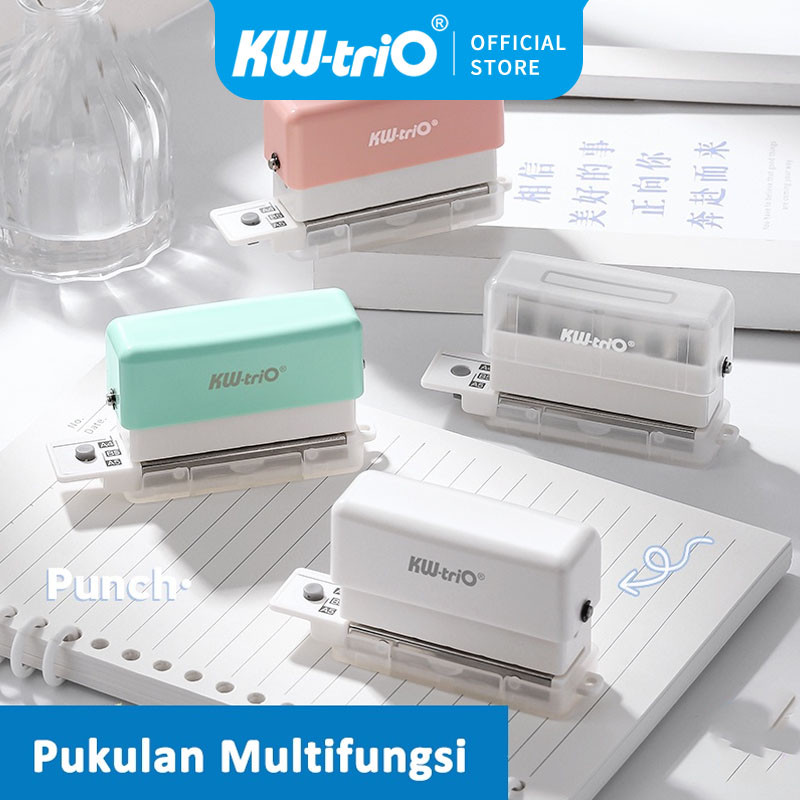 Jual A4 A5 B5 6 lubang Mini Pembolong Kertas / Pelubang Kertas Kecil ...