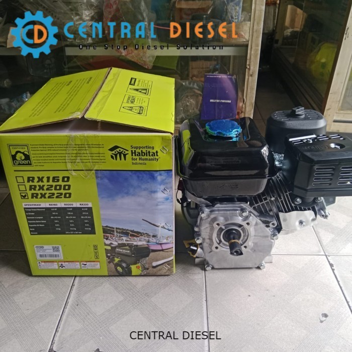 Jual Mesin penggerak/ Gasoline engine Proquip Newtek RX220 8 HP ...