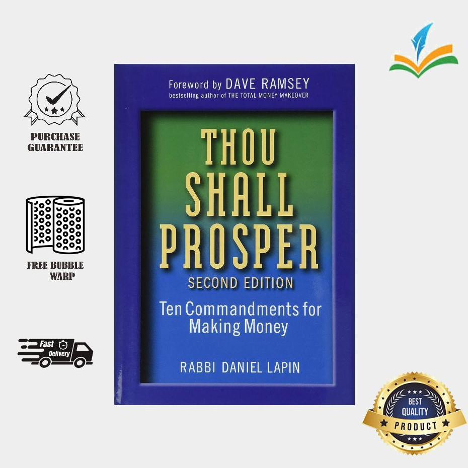 Jual Thou Shall Prosper: Ten Commandments for Making Money (English ...
