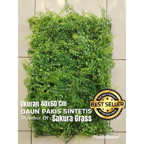 Jual TANAMAN SINTETIS PAKIS - DAUN RAMBAT PAKIS - DEKORASI RUANGAN ...