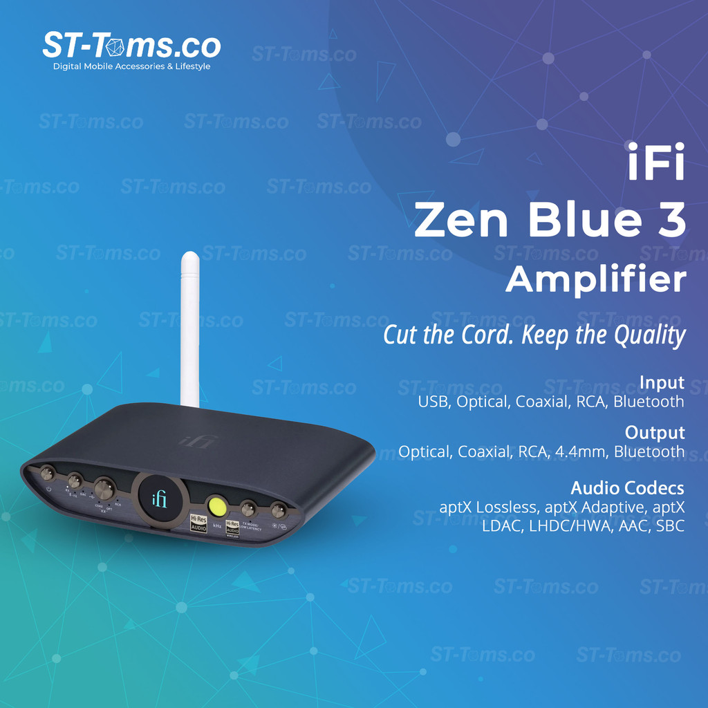 Jual iFi Zen Blue 3 / V3 Bluetooth DAC + Lossless Transmitter / Receiver LDAC aptX | Shopee ...