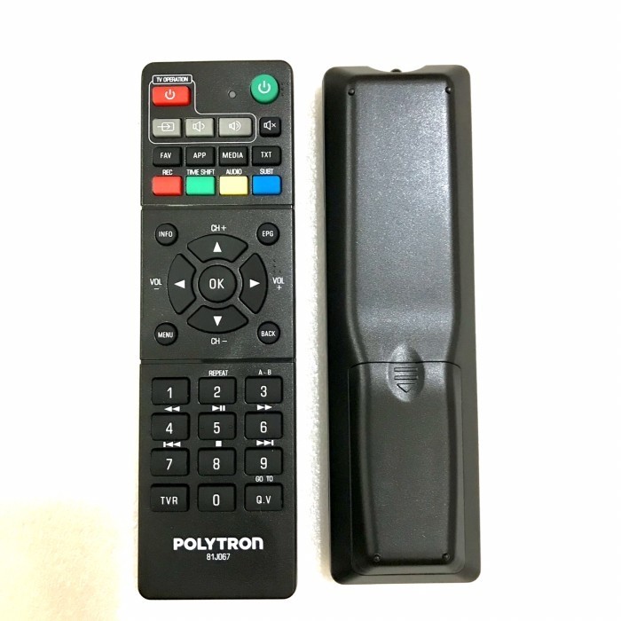 Jual Remote Set Top Box Polytron PDV 600t2, 620t2 - Original | Shopee ...