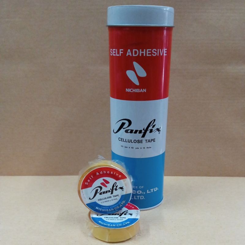 Jual Selotip/Isolasi Panfix 1/2x10 yard ( 1roll ) | Shopee Indonesia