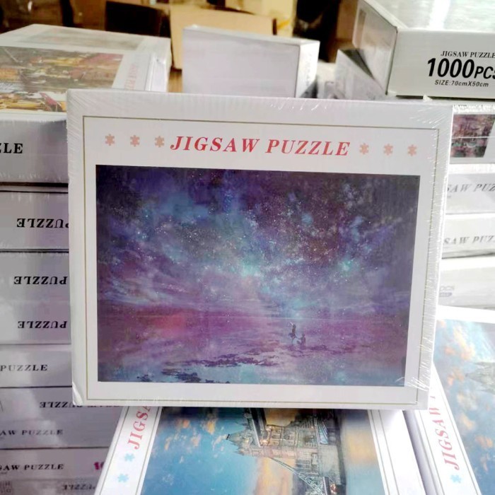 Jual Jigsaw Puzzle 1000 Keping / Pcs (Malam Romantis Ribuan Bintang ...