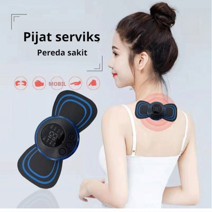 Jual Intelligent whole body mini massage sticker for shoulder and neck ...