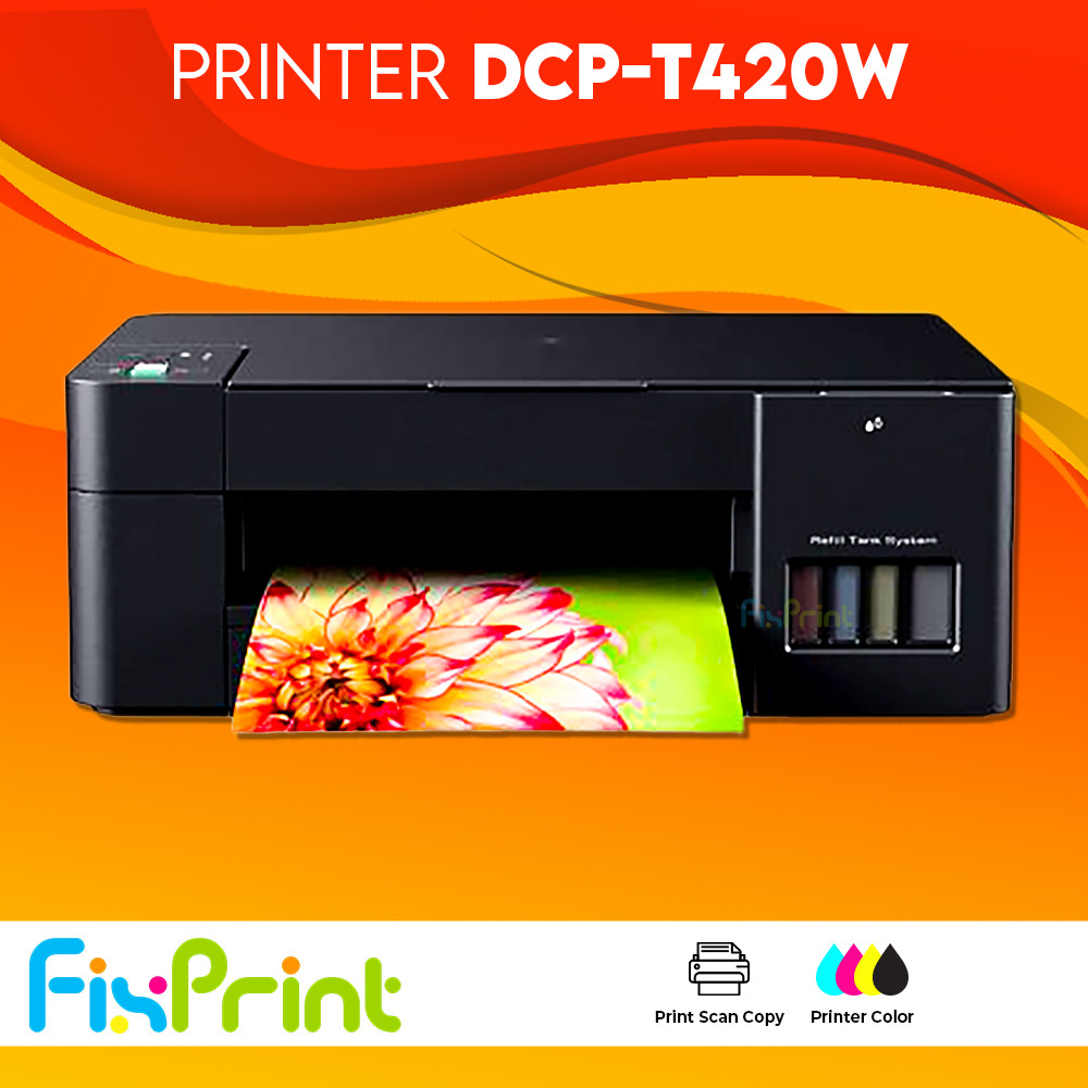 Jual Printer Brother DCP-T420W T420W T530DW InkTank All-In-One WiFi ...
