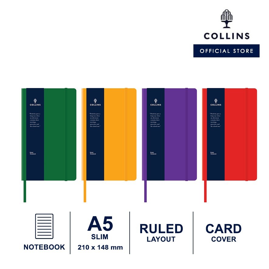 Jual Collins Notebook Chroma A5 Slim Agenda Jurnal Planner Journal ...