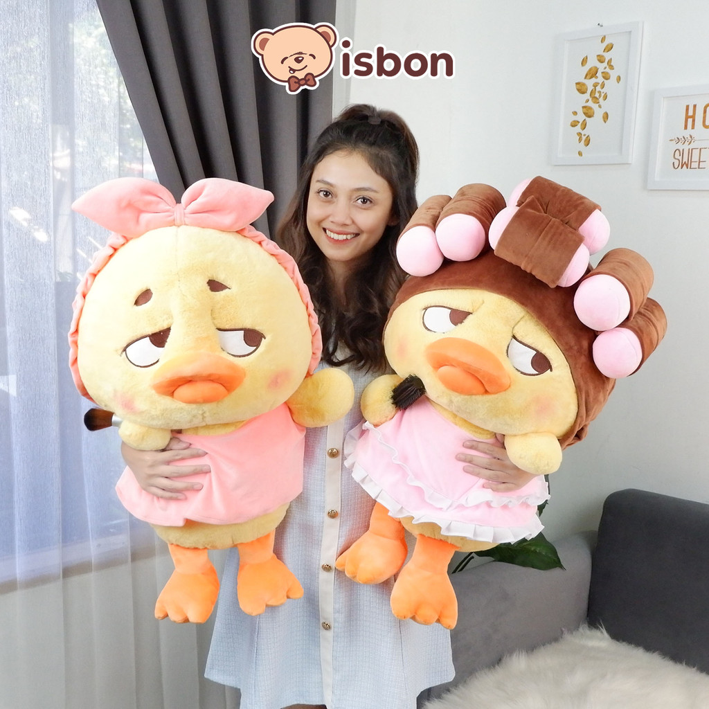 Jual ISTANA BONEKA Bebek Sedih Sad Duck Kuning Jumbo 21in Make Up Roll ...
