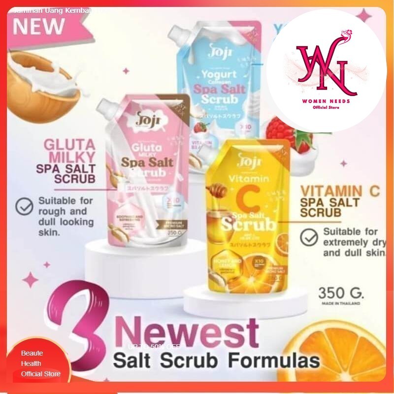 Jual (BARU) JOJI SECRET YOUNG Spa Salt Scrub 350gr / Lulur Badan ...