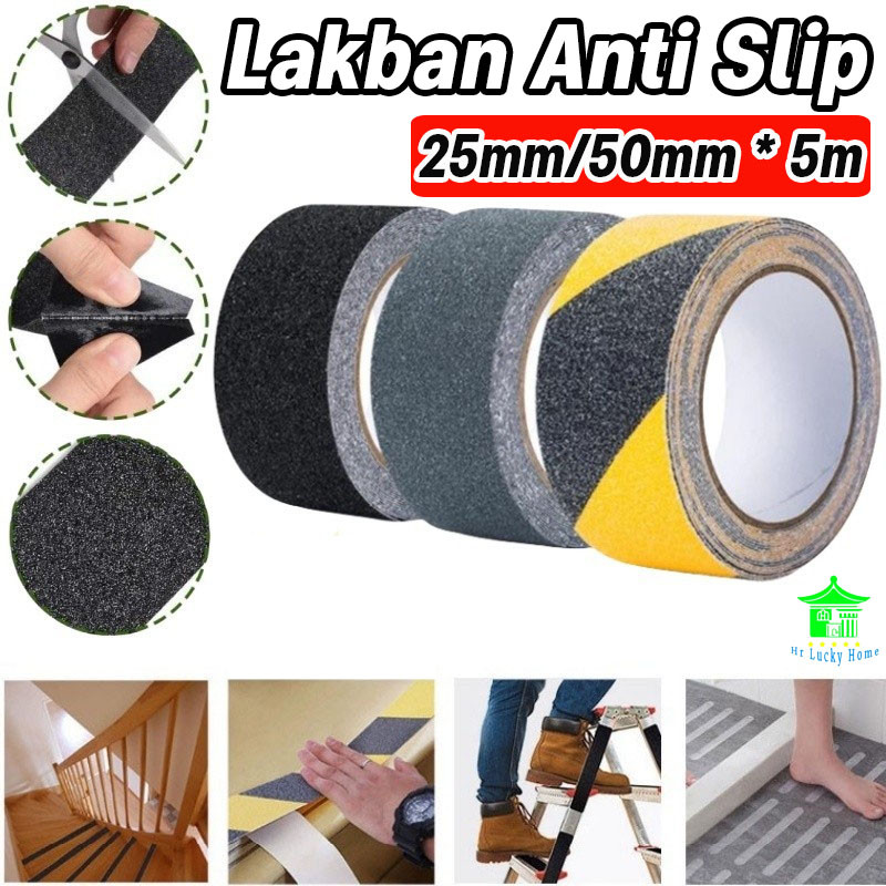 Jual [ READY STOCK]Lakban Anti Slip Safety Walk Tape Anti Licin Sticker/Lantai Kamar Mandi ...