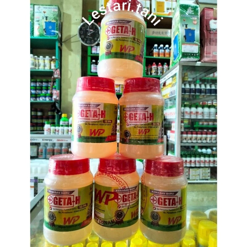 Jual +GETA-H(10 pa)500 ml,zpt menambah produksi getah karet,warna putih ...