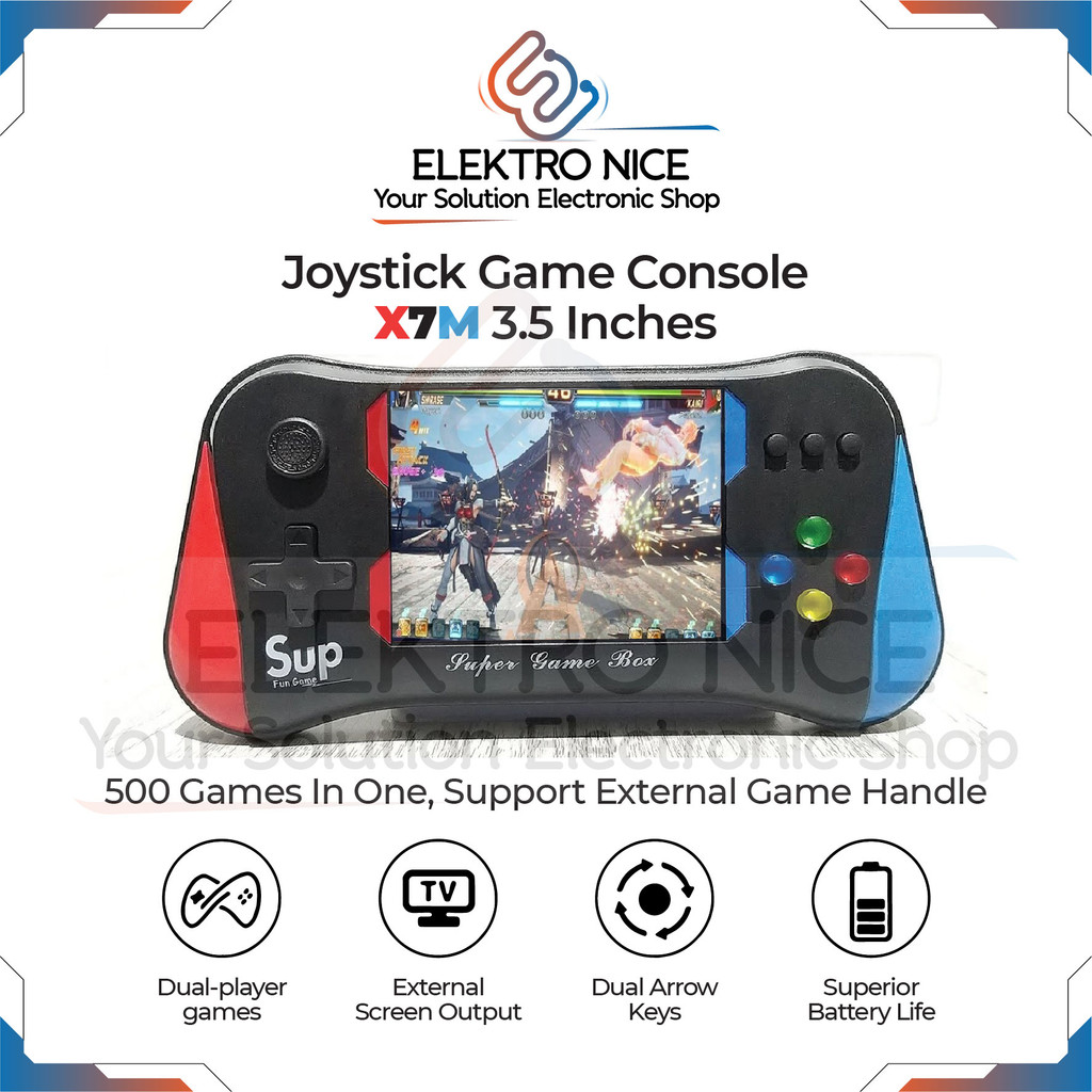 Jual Gameboy X7M isi 500 game in 1 Gamebox Portable Console Game, Bisa ...