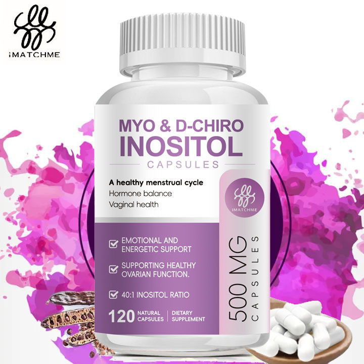 Jual iMATCHME Myo & D-Chiro Inositol Capsules with Folate Vitamin D for ...