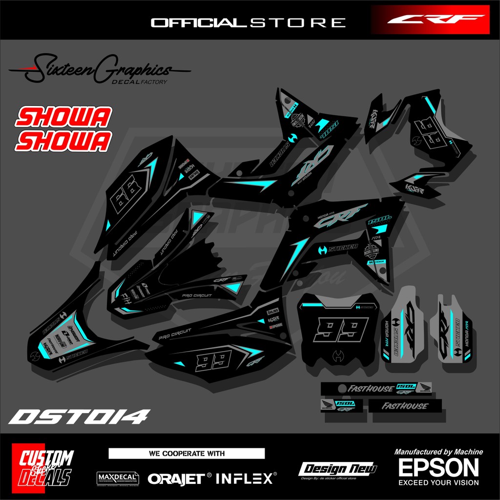 Jual decal crf 150l full body terbaru 2024 - decal sticker crf full ...